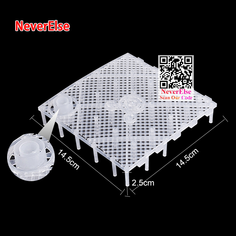 Aquarium Bottom filter plate, 14.5*14.5cm undergravel filter fishtank ...