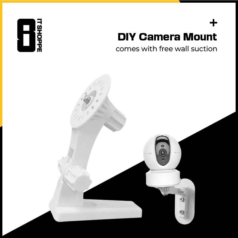 DIY camera cctv mount / camera bracket with suction included wall mount cctv | Lazada PH