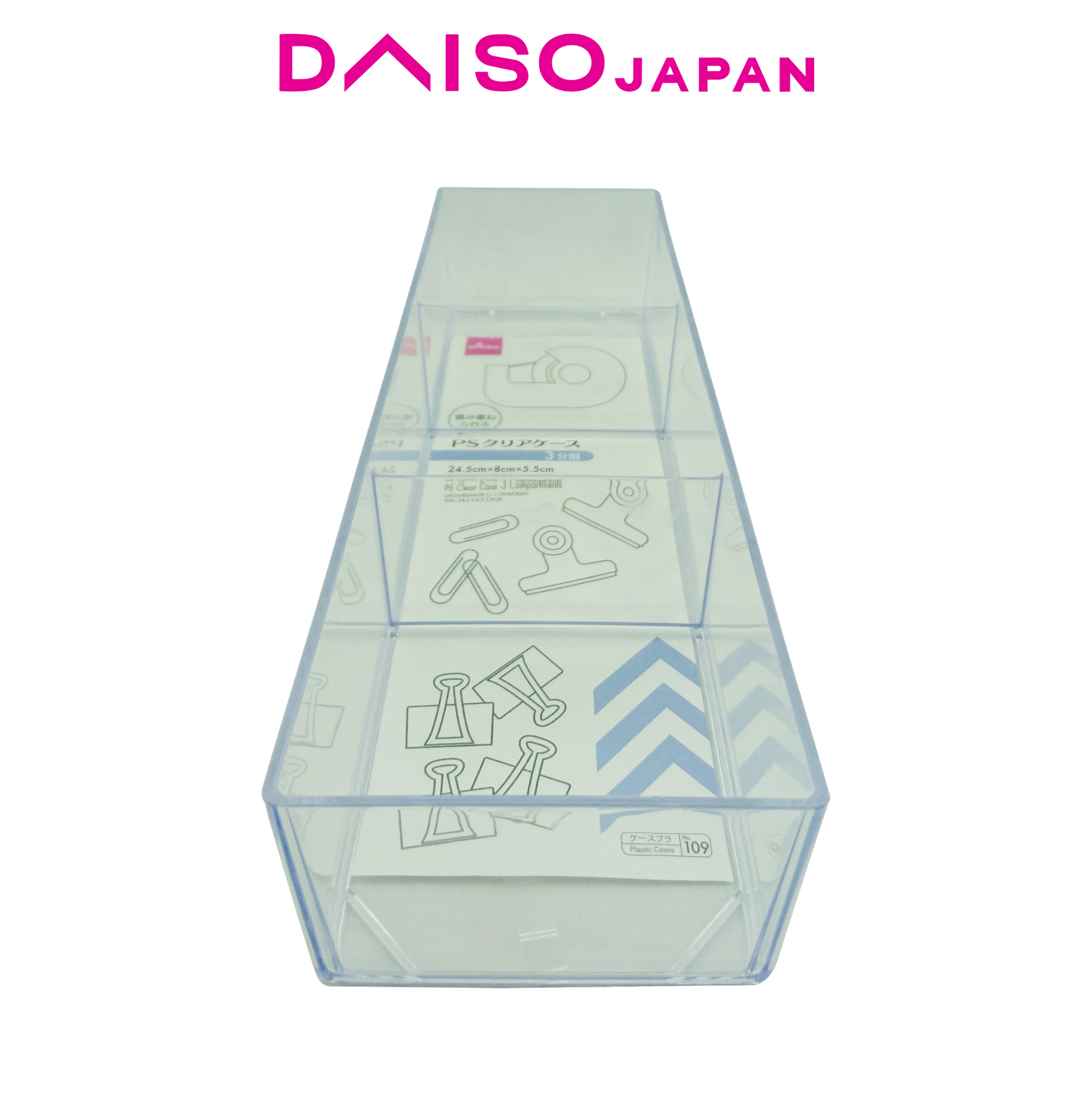Daiso Clear Case 3 Compartments | Lazada PH