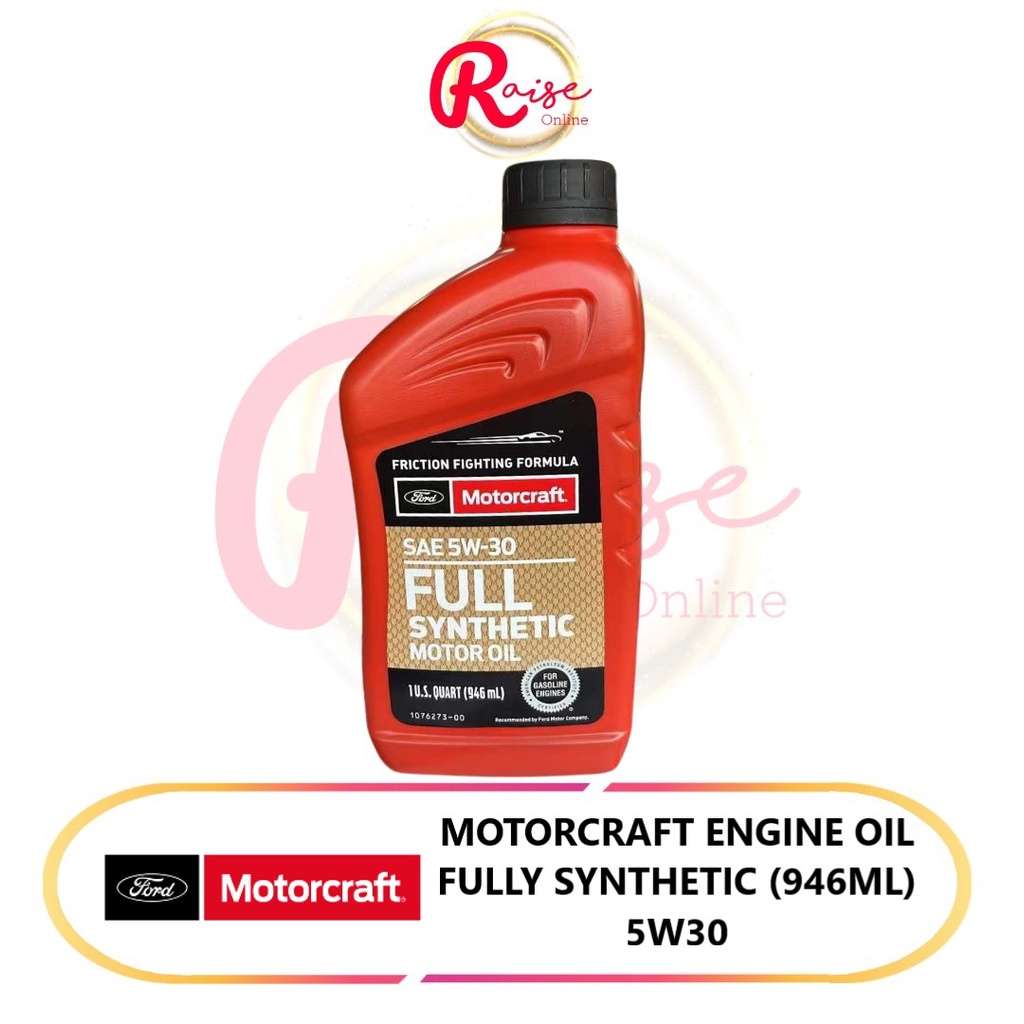 Genuine FORD Engine Oil Motorcraft FULLY Synthetic 5W30 SP/GF-6 (1L ...