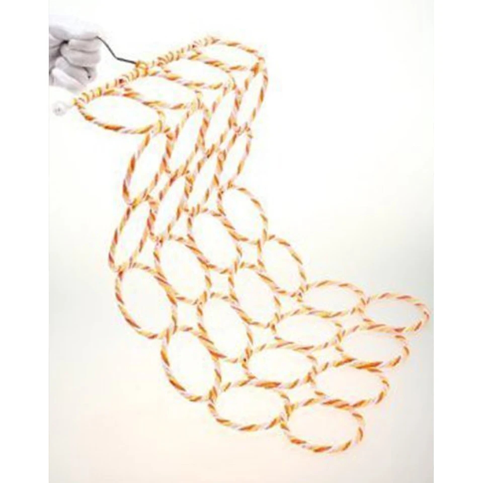 Multi use 28 Hole Ring Rope Scarf Wrap Shawl Storage Holder Hanger Tie ...