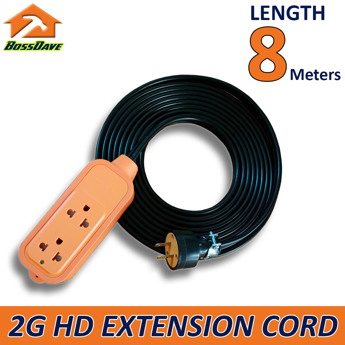 Heavy Duty Extension Cord with Omni 2Gang HD Outlet | Lazada PH