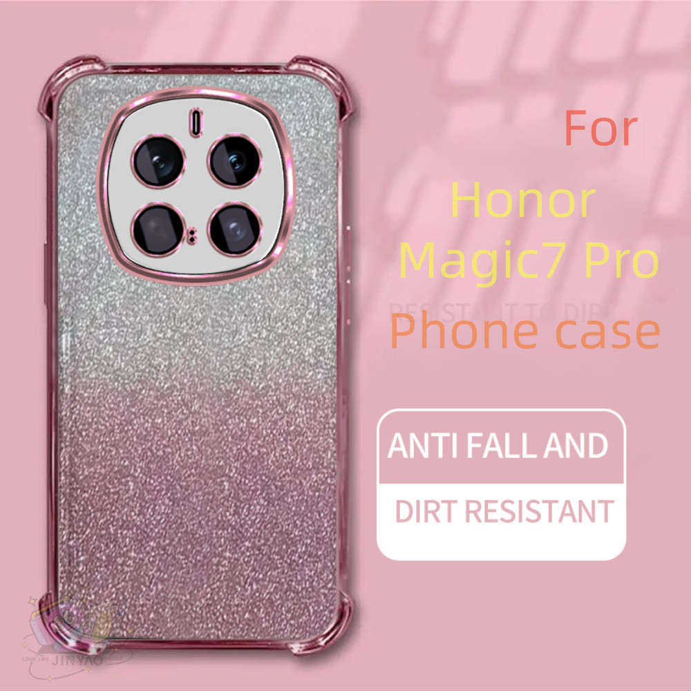 【Upmarket】For Honor Magic 7 Pro Phone Case Transparent Lens Protector ...