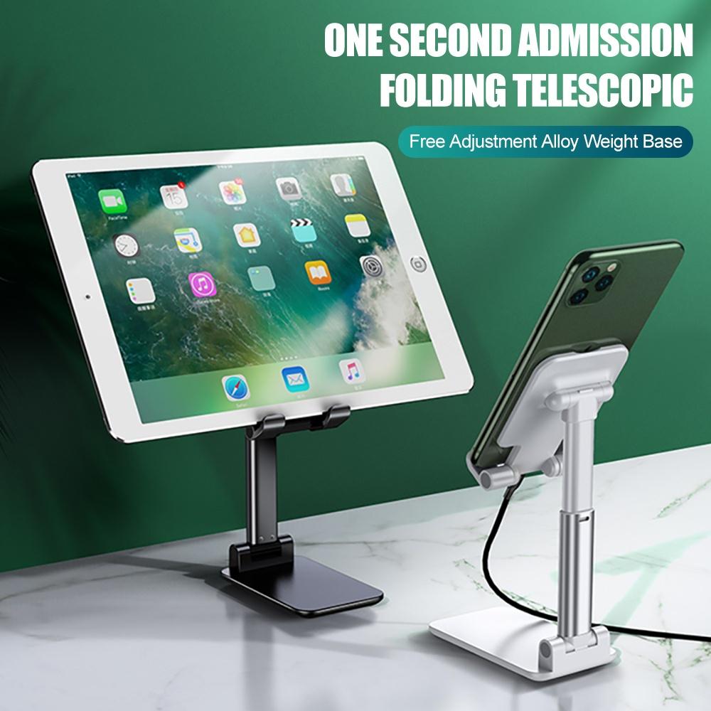 Adjustable Cell Phone Stand, Cradle, Dock, Holder, Aluminum Desktop ...