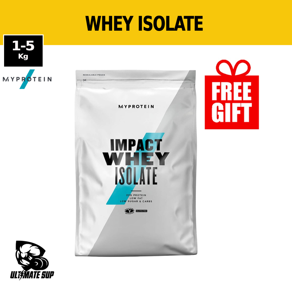 Myprotein Impact Whey Isolate Powder, Purest Whey Protein Shake to ...