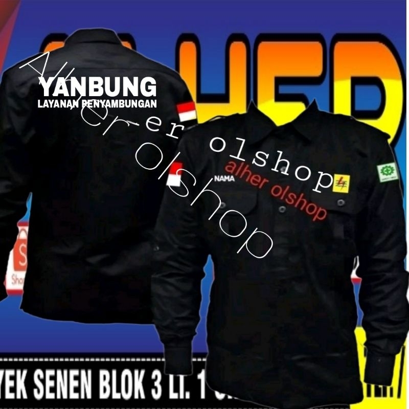 big size kemeja PLN yanbung baju PLN yanbung seragam PLN yanbung Pdh PLN yanbung pdl PLN yanbung ...