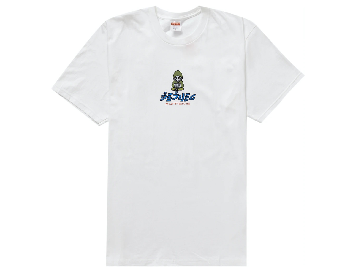 NicefeetTH - Supreme Alien Tee (White) - Nicefeet_TH - ThaiPick