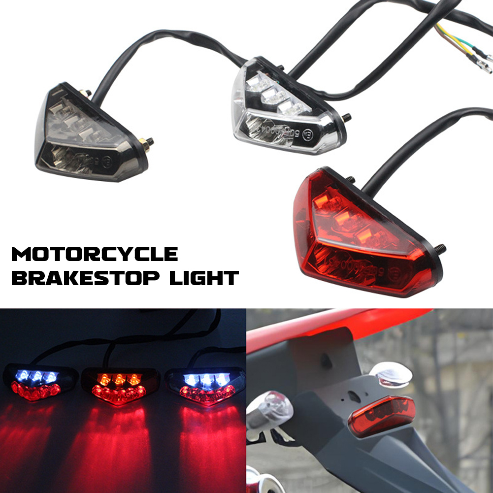Universal Motorcycle Tail Light Motorcycle LED Tail Light Brake Stop