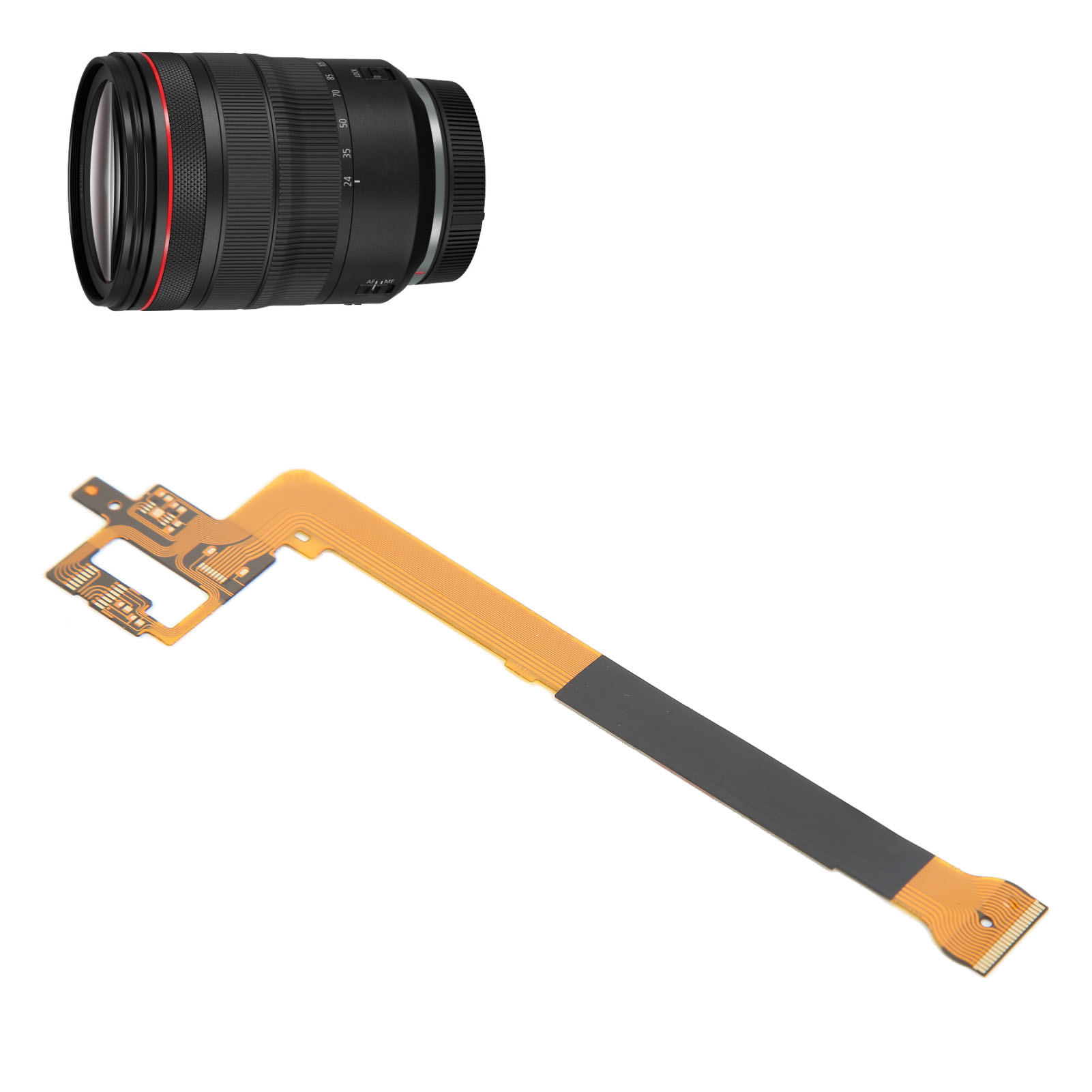 สายเคเบิลงอได้ FPC อะไหล่ที่สมบูรณ์แบบเซ็นเซอร์เลนส์ระดับมืออาชีพสาย ...