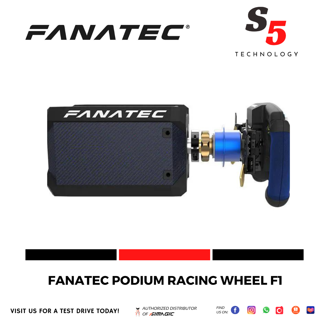 FANATEC PODIUM RACING WHEEL F1 | Lazada Singapore