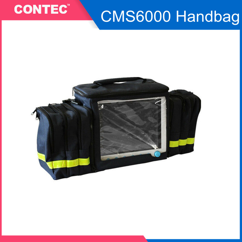 Handbag for CONTEC ICU Vital Signs Patient Monitor CMS6000,Carrying Bag ...