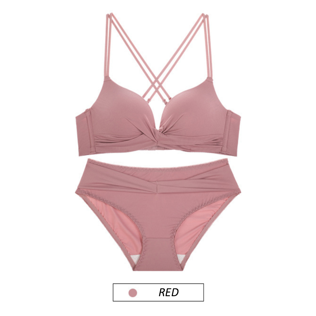 WATERMELON BRA and PANTY Set Wireless Sexy Women Underwear Panties ...