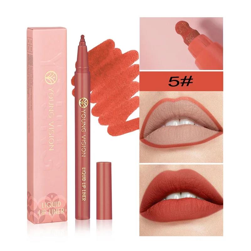Sponge Gourd Head Liquid Lip Liner Long Lasting Lip Stain Quick Drying ...
