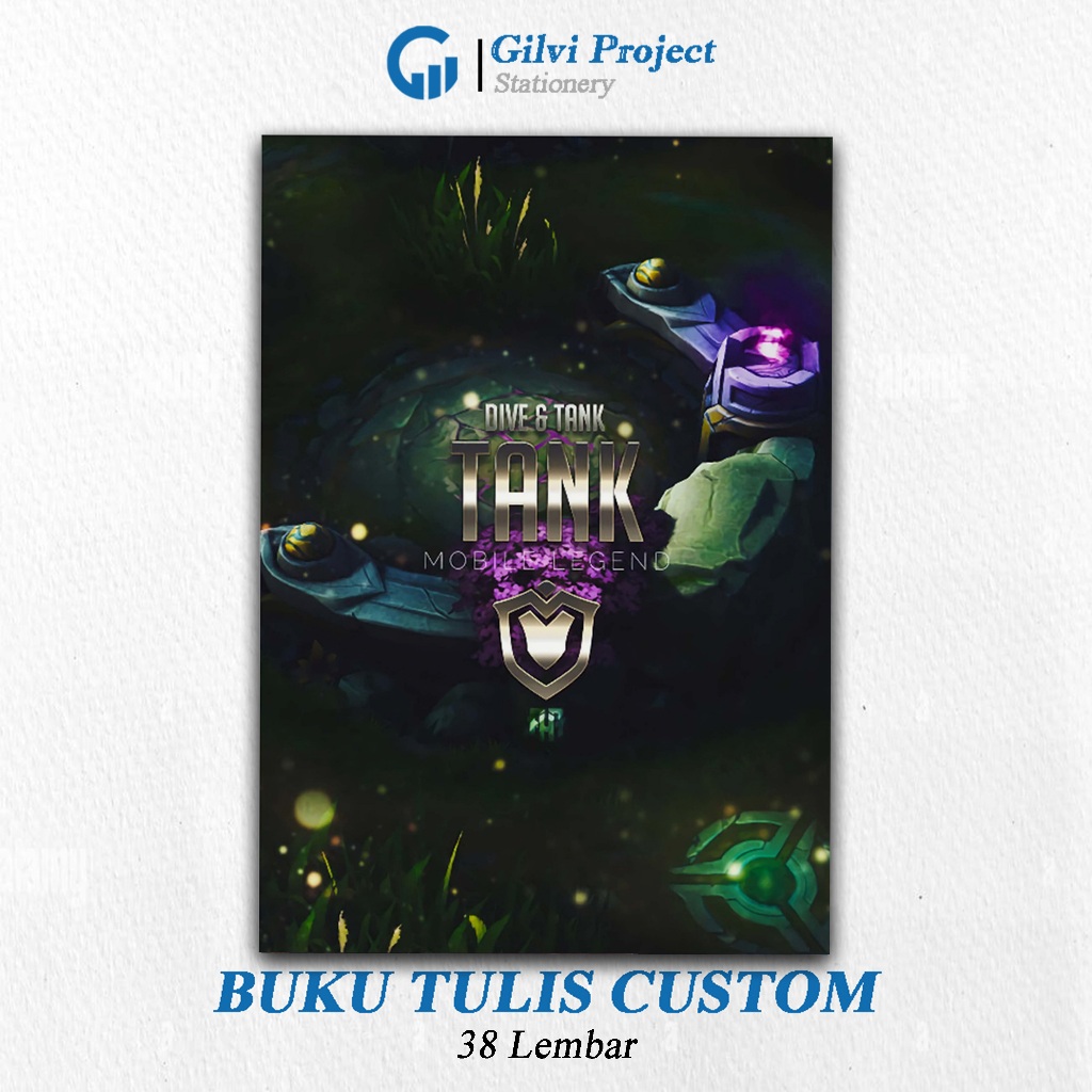 Buku Tulis Mobile Legend Role / Buku Tulis Sekolah / Buku Tulis Catatan ...