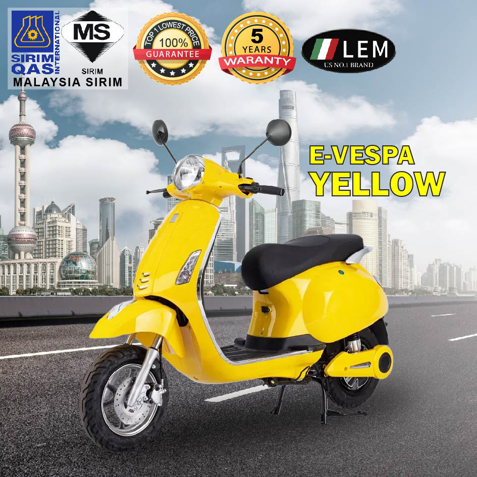 ★LEM★ NEW !!! E-Vespa - electric bike/electric scooter | Lazada