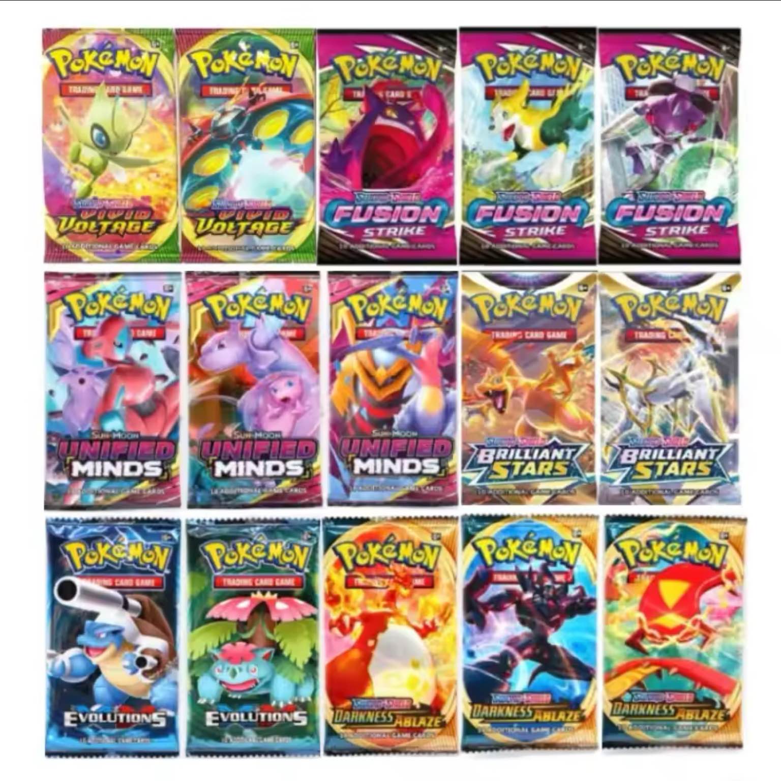Random 20 English Pokémon Cards: Evolutions Booster Box - G1000 | Daraz.pk