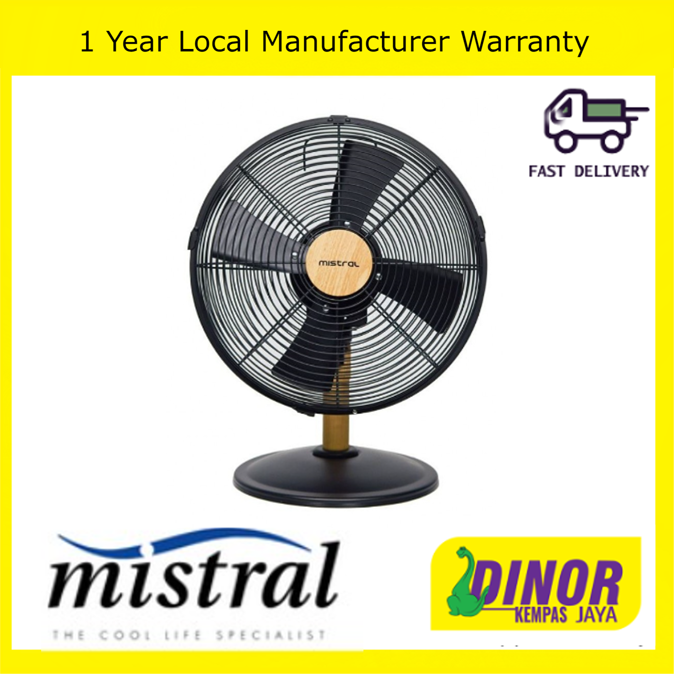 Mistral Table Fan 12" MTF-1215M | Lazada