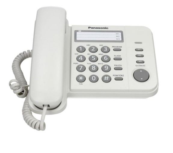 Panasonic KX-TS520 (White) Corded Telephone | Lazada Singapore