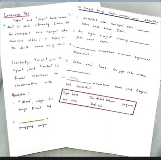 🔥[IGCSE NOTES] IGCSE Year 7 MALAY NOTES (hard copy) | Lazada