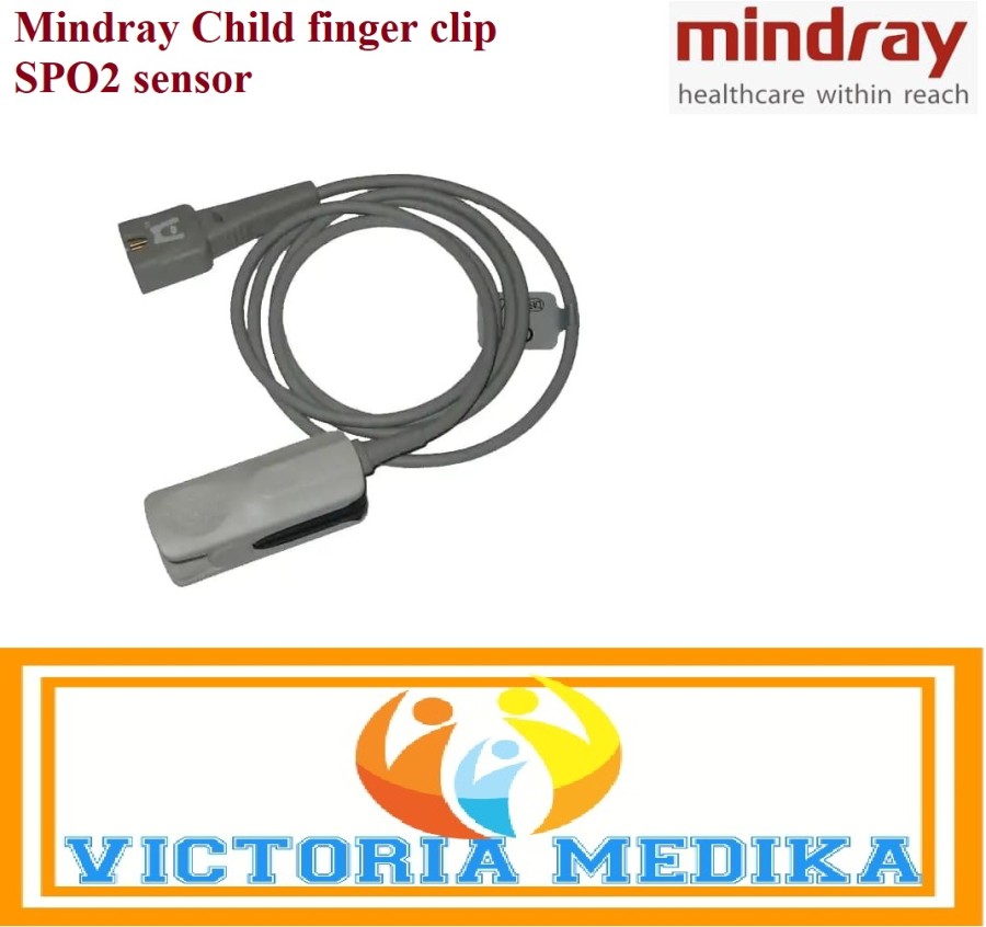Mindray Child finger clip SPO2 sensor merk Mindray untuk anak- anak ...