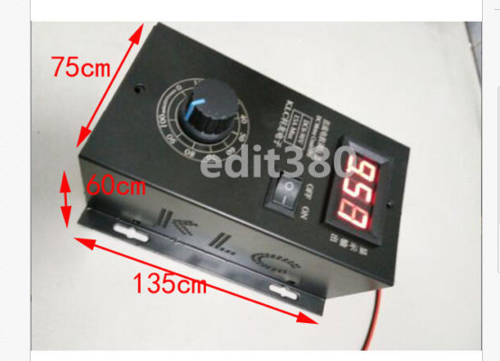 Universal 6V Best - 90V 12V Tools DIY PWM Motor Speed Control PLC 15A ...