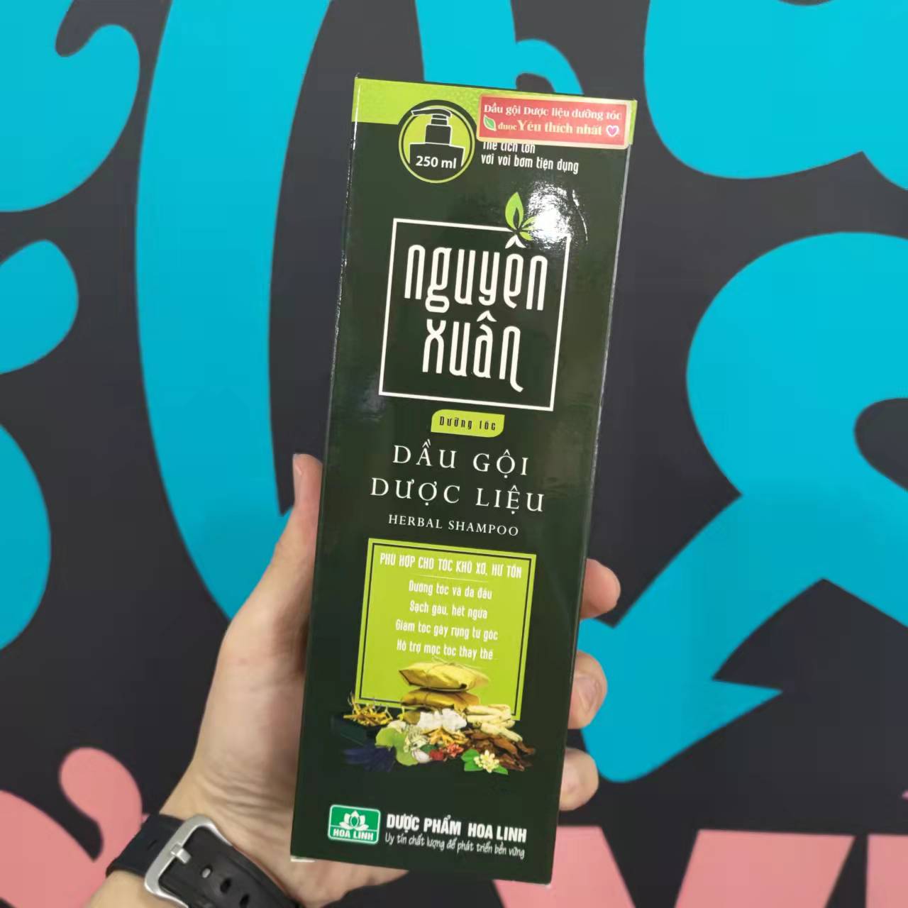Dau Goi Thao Duoc Nguyen Xuan - Vietnam Herbal Shampoo 250ml | Lazada