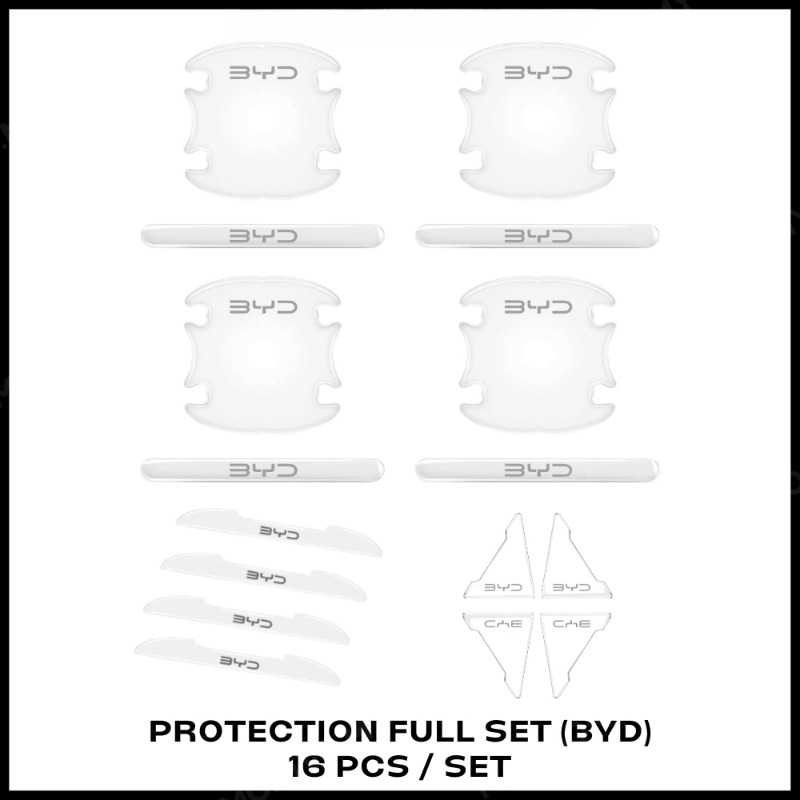 Rto [NEW] BYD ATTO 3 BYD Dolphin Car Door Handle Protector Covers Door ...