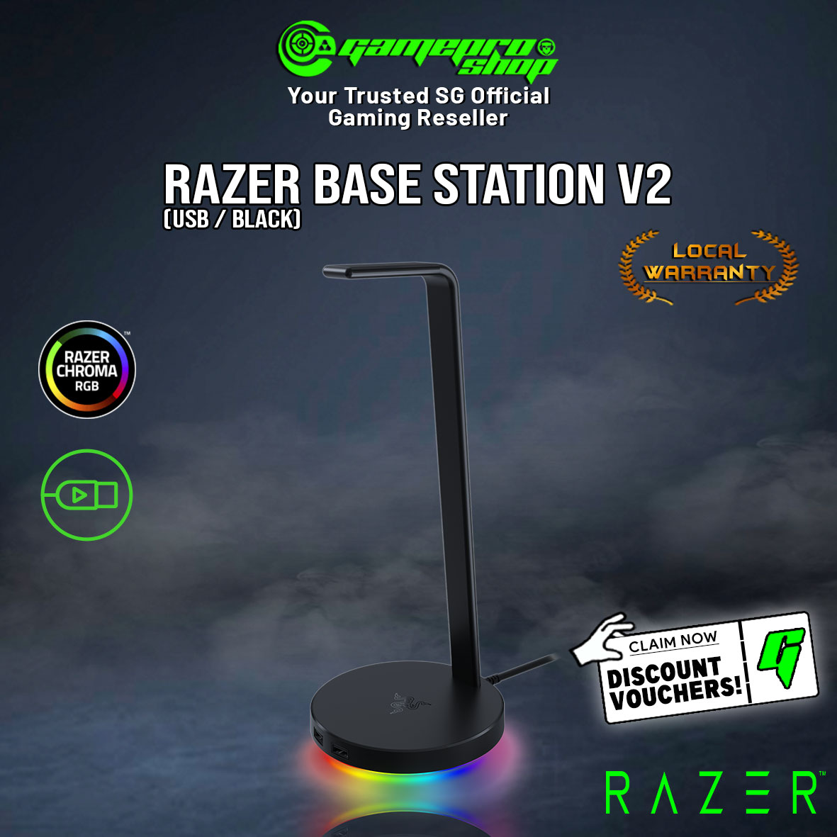 Razer Chroma Headset Stand
