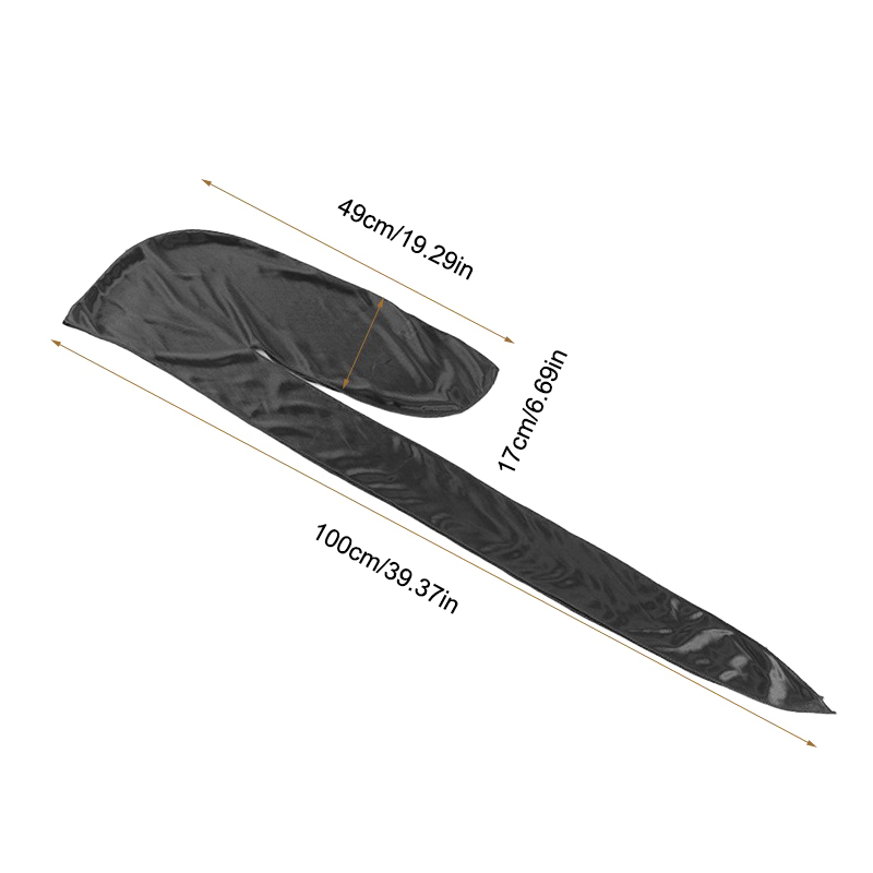Men's extra long satin scarf headscarf | Daraz.com.np