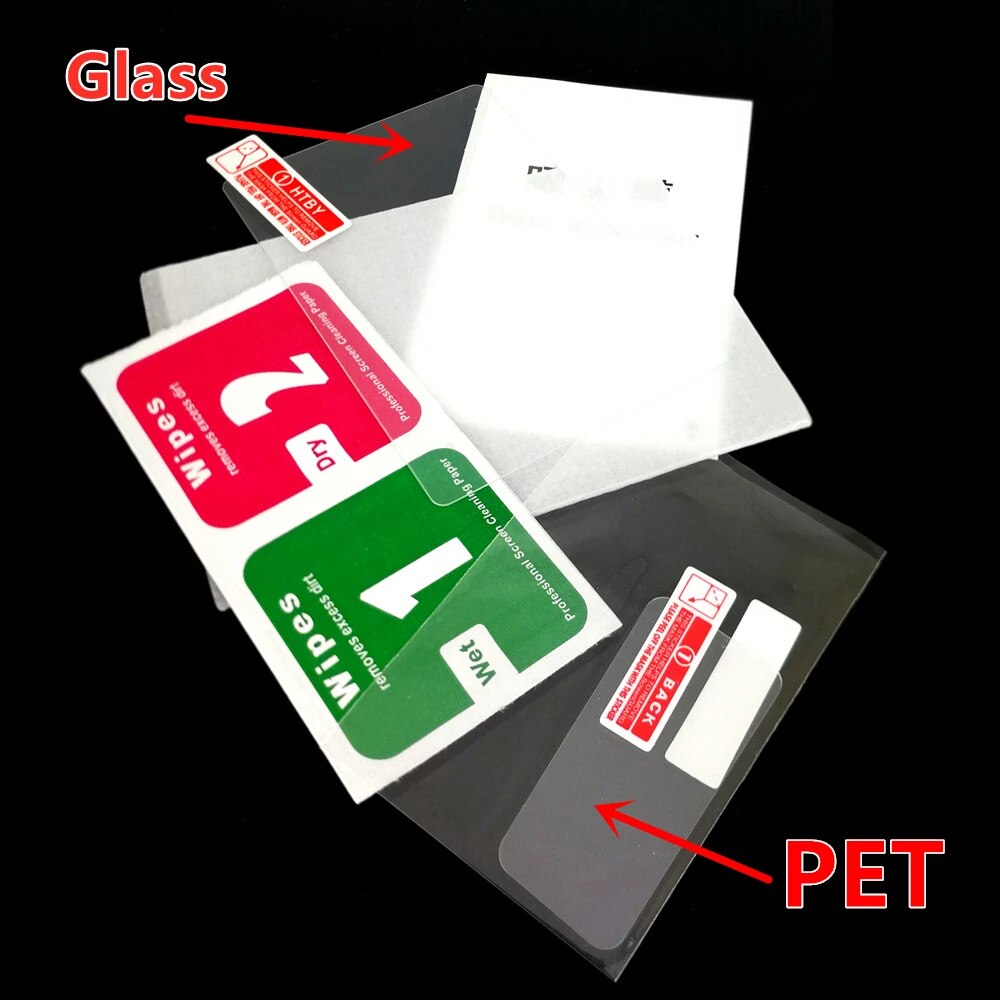 Fashion Self-adhesive Glass / Film Main LCD + Top Shoulder Info Screen ...