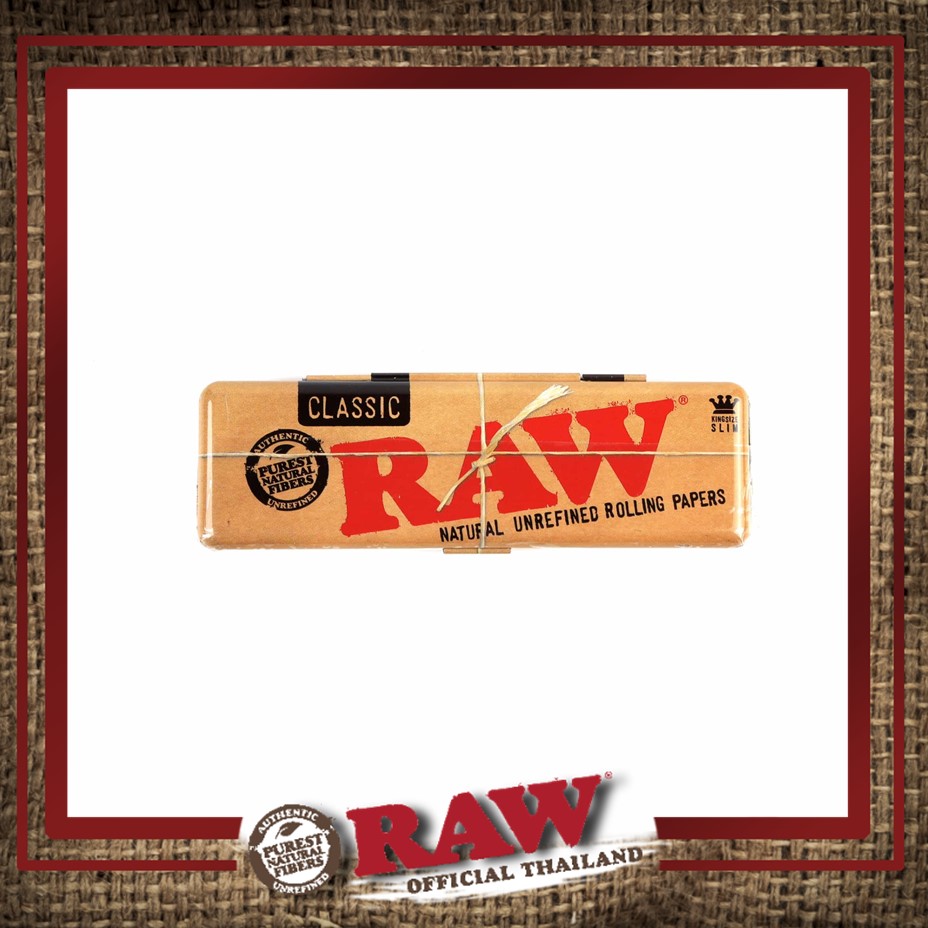 (ส่งไว) RAW Classic Metal Paper Case Tin King Size - New Rawlife - ThaiPick