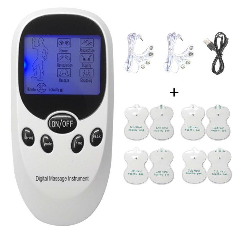 【EcoDealsq】Tens Acupuncture Therapy Machine body pulse muscle Neck ...