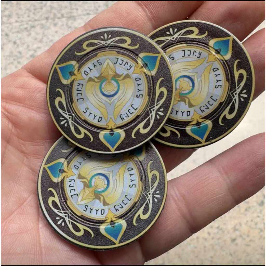 [🇲🇾Ready Stock]Honkai Star Rail Aventurine Token Coin for Cosplay ...