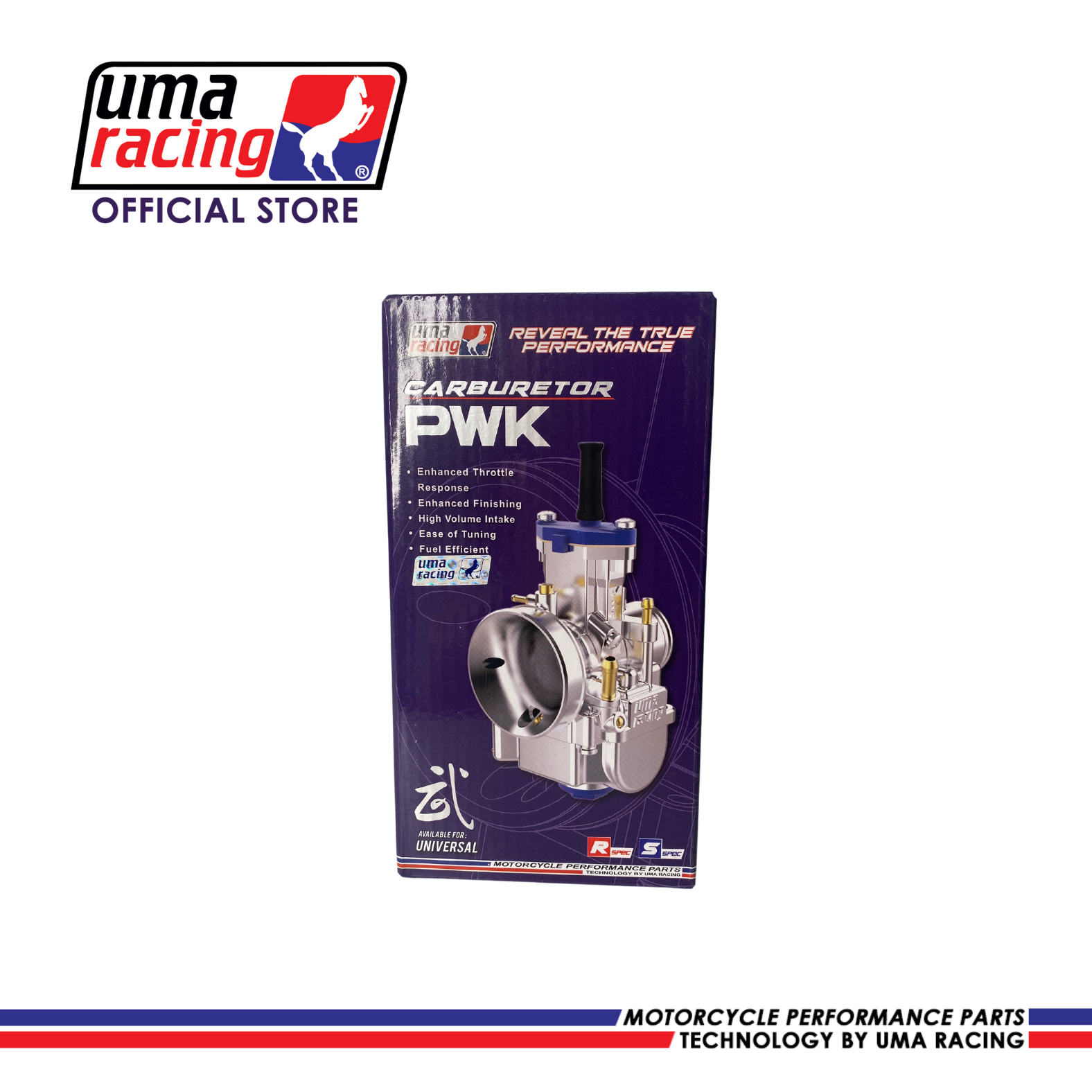 UMA Racing Carburetor Assy PWK V2 32mm (4T) - Flat Slide | Lazada PH