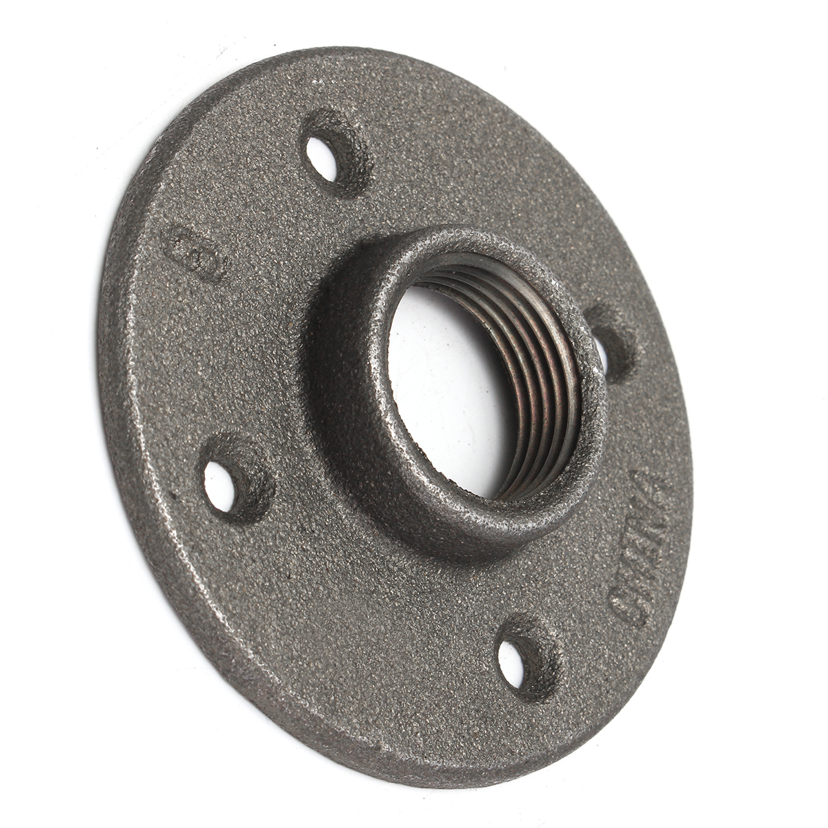 1 inch Black Iron Pipe Threaded Thickening Floor Flange Fittings ...