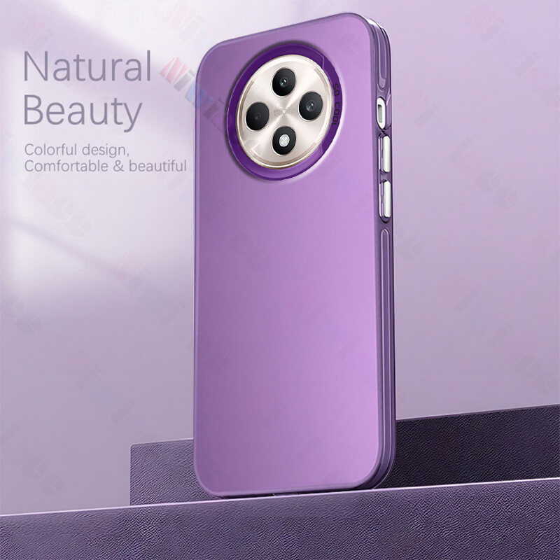 lthmy for OPPO Reno 12F 5G Phone Case Metallic Aurora Skin Casing ...