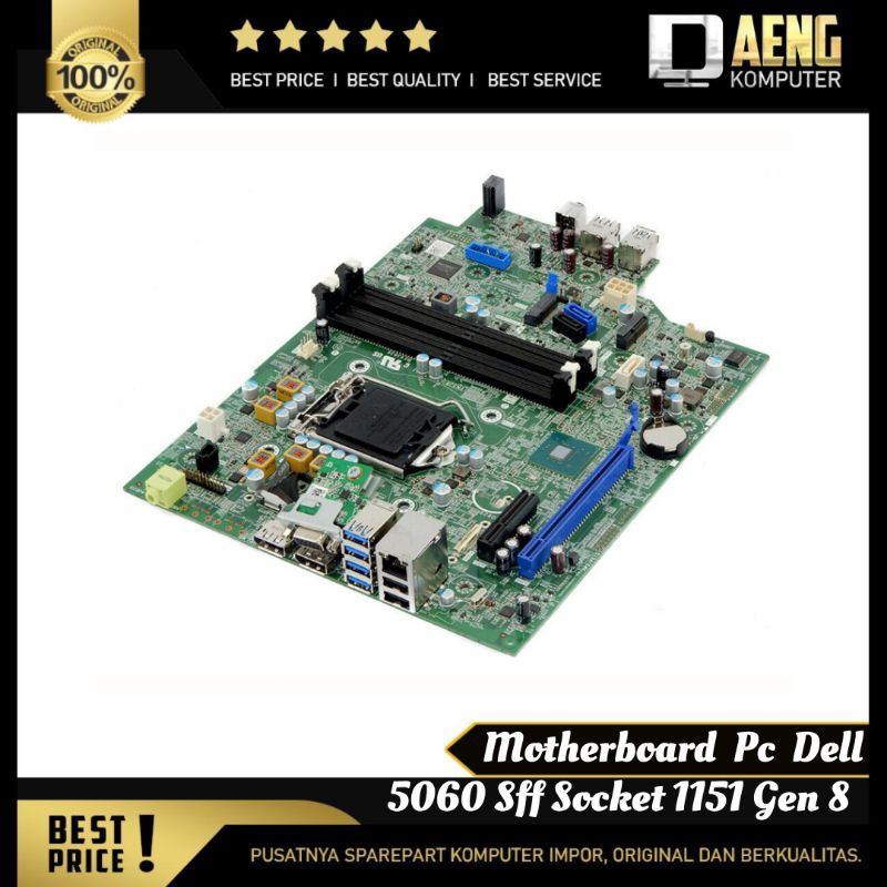 Motherboard Mainboard Mobo PC Built Up Dell Optiplex 5060 SFF Socket ...