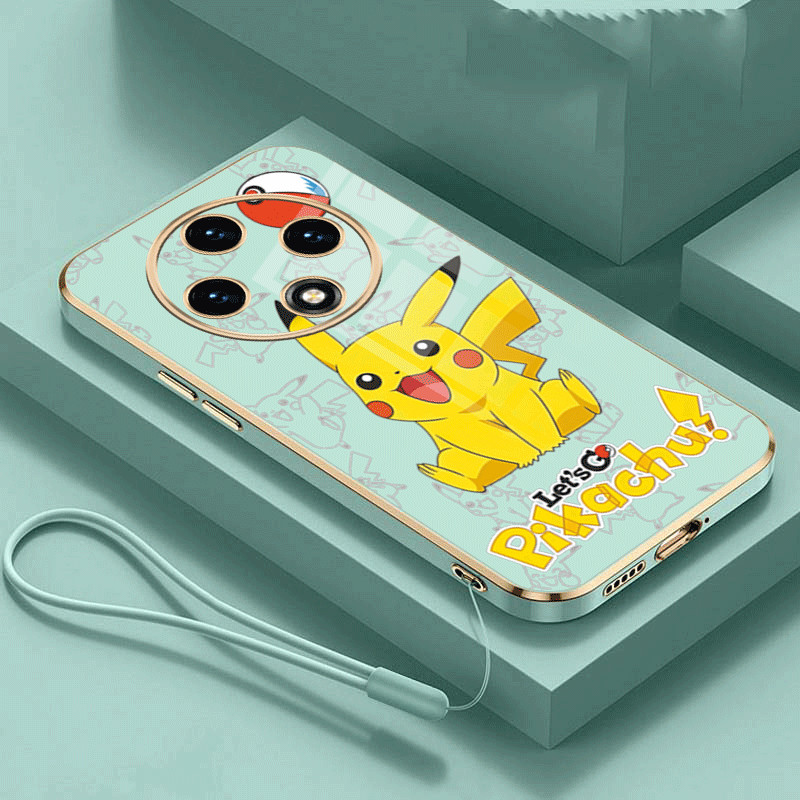 Xiaomi Redmi 14C Full Camera Cover Cartoon Pikachu Silicon Glossy ...