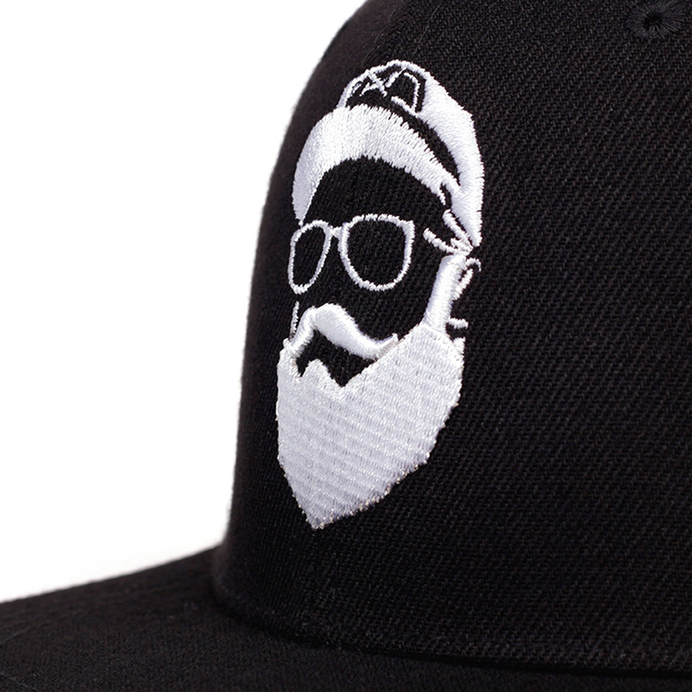 【Wildfolk Studio】Fashion Beard Old Man Embroidery Baseball Cap ...