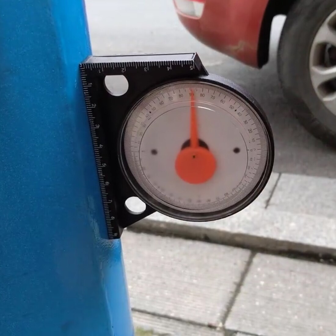 Mini Inclinometer Protractor Tilt Level Meter Angle Finder Clinometer ...