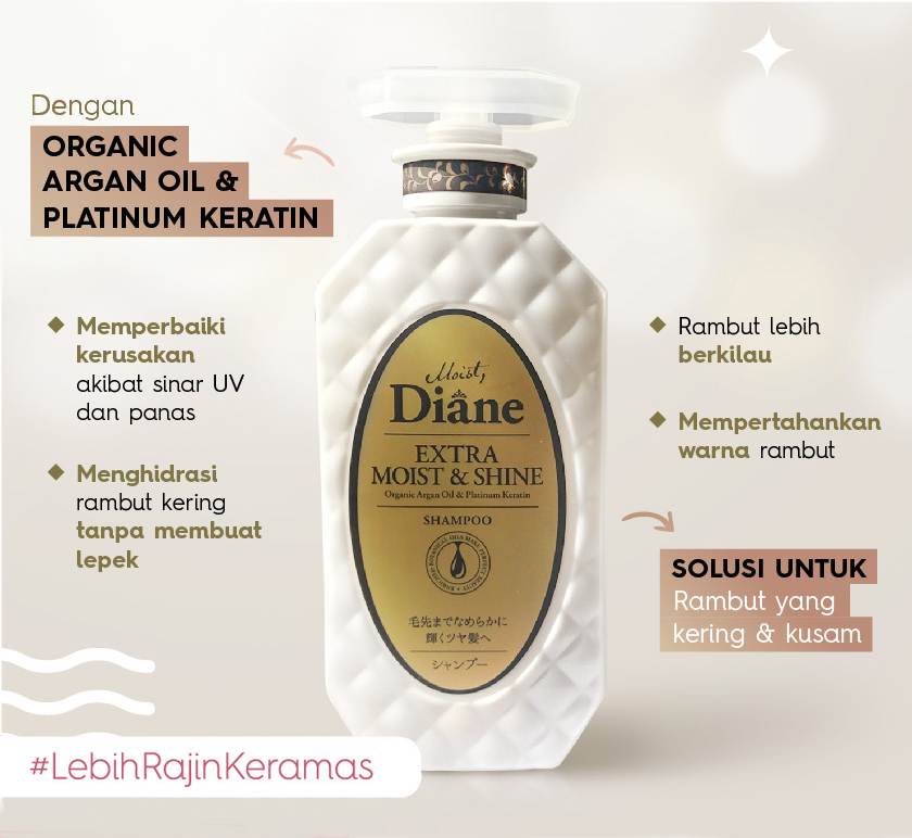 MOIST DIANE Shampoo / Conditioner Treatment - Perfect Beauty / Miracle ...