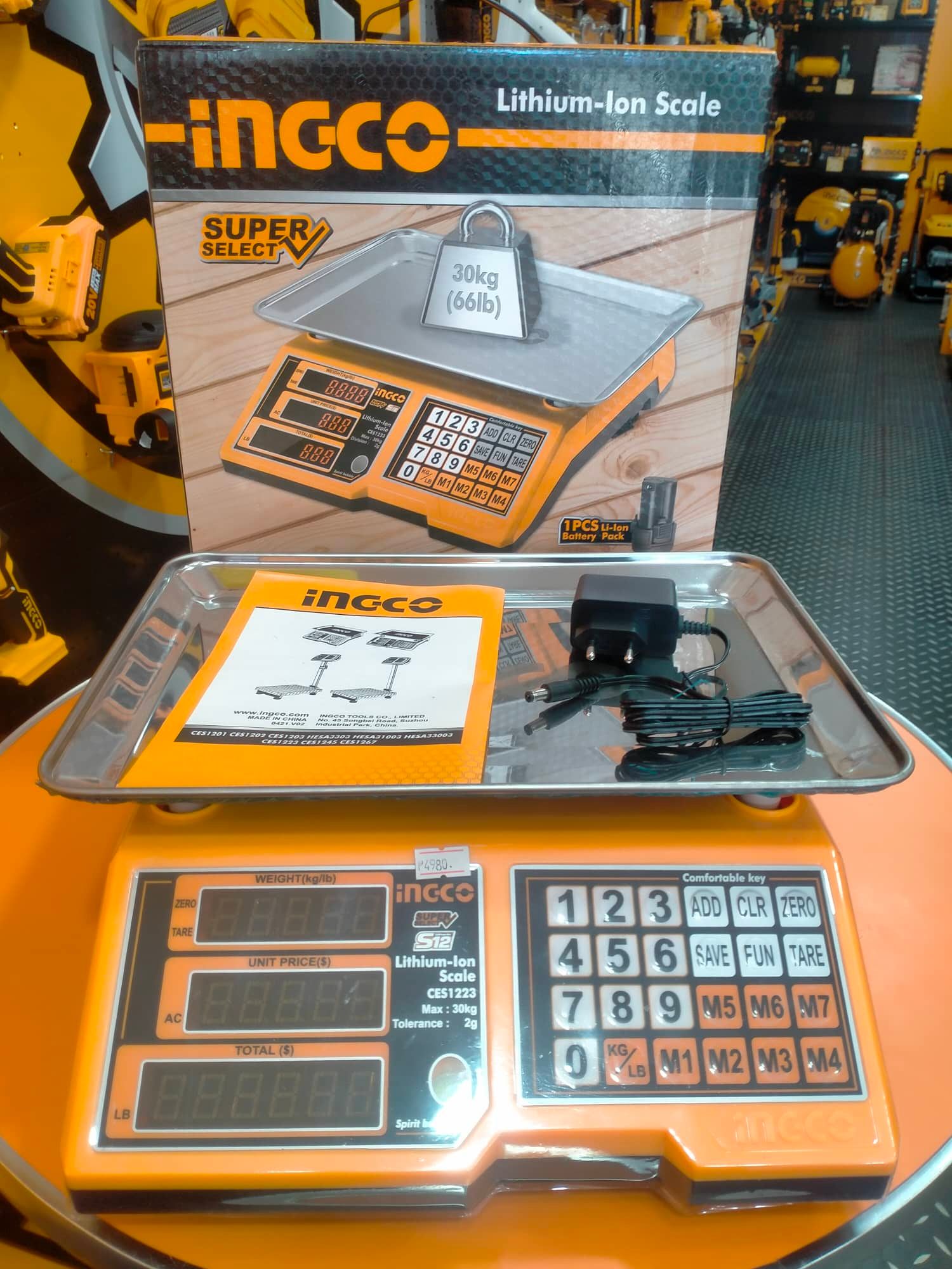 INGCO LI-ION SCALE 12V (CES1223) BL-PT | Lazada PH