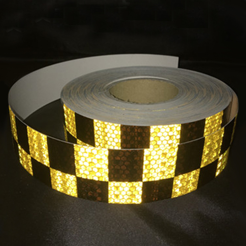 1M Reflective Safety Warning Conspicuity Tape Sticker Blackyellow ...