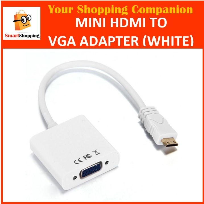 Micro HDMI to VGA Adapter Full HD Cable Converter Adaptor HDMI-capable ...