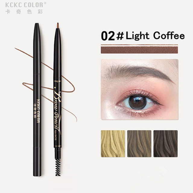 【Aesth Diary Store】Kckc Color Double-Headed Eyebrow Pencil Ultra-Fine ...