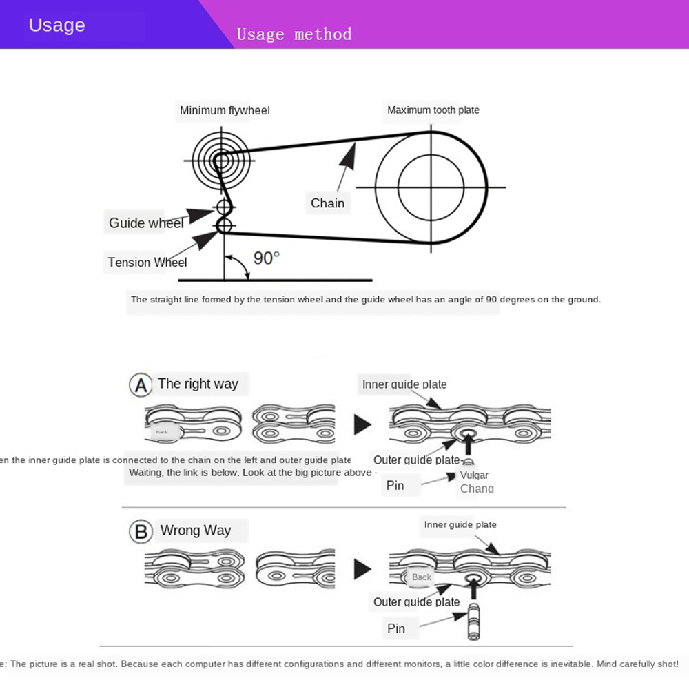 Ultralight Cycling Accessories Track Blike for BMX Single Speed ...