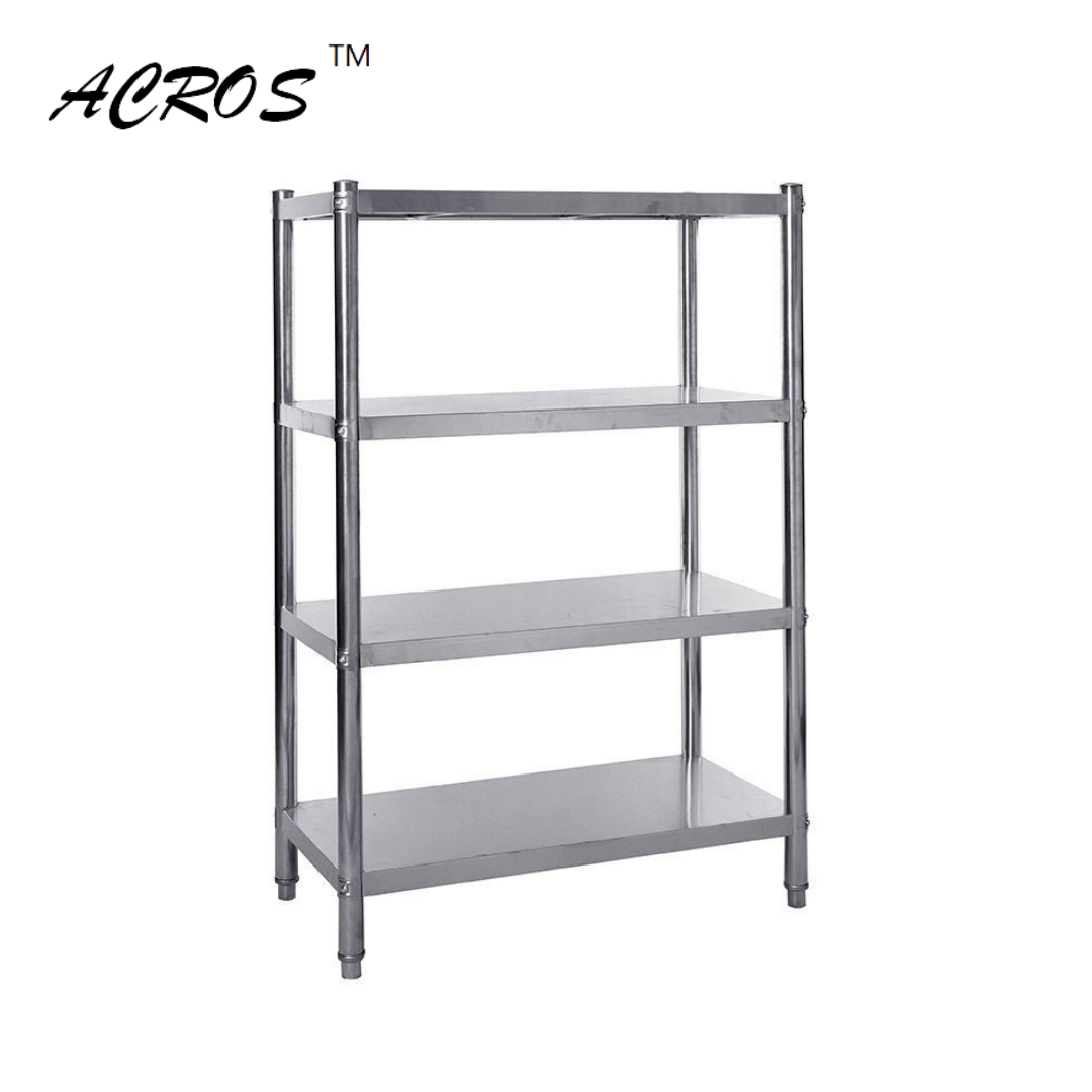 Stainless Steel Kitchen Storage Rack Shelf / Rak Dapur / Rak Oven ...