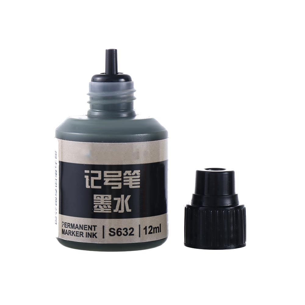 School Instantly Dry Black Red Blue Ink 12ml Paint Pen Ink Graffiti Pen ...