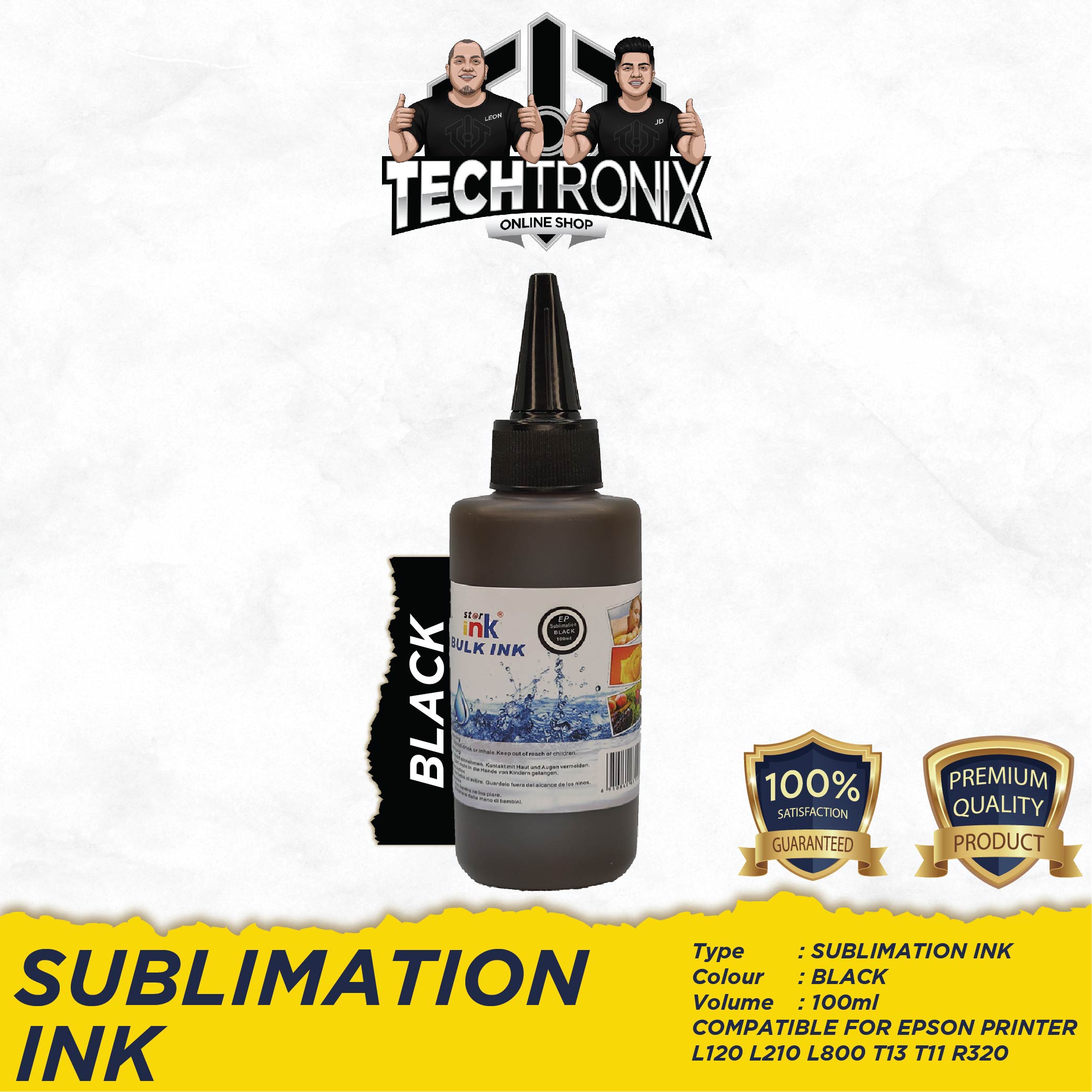 Sublimation Ink CMYK 100ml CYMK | Lazada PH