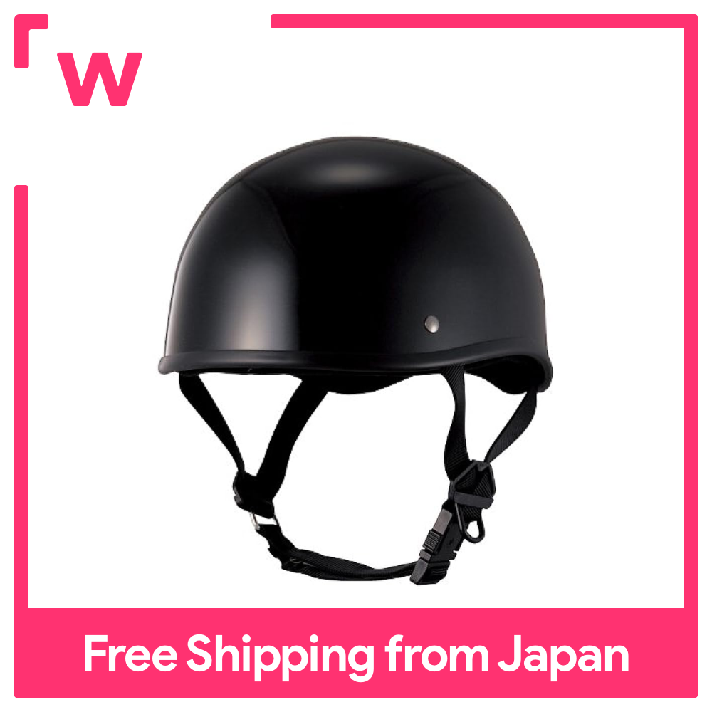 Yamashiro JUQUE Motorcycle Half Helmet Ducktail DUB Free Size Black ...